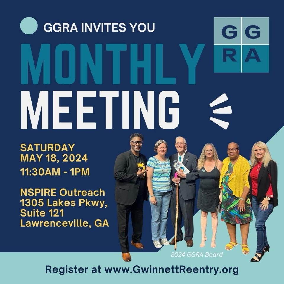 2024 May 18th Meeting – Greater Gwinnett Reentry Alliance